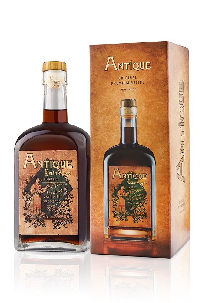 ANTIQUE PELINKOVAC 0,7L + POKLON KUTIJA - Cugaklik