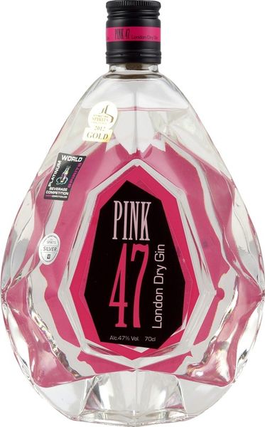 PINK 47 LONDON DRY GIN 0,70 L - Cugaklik