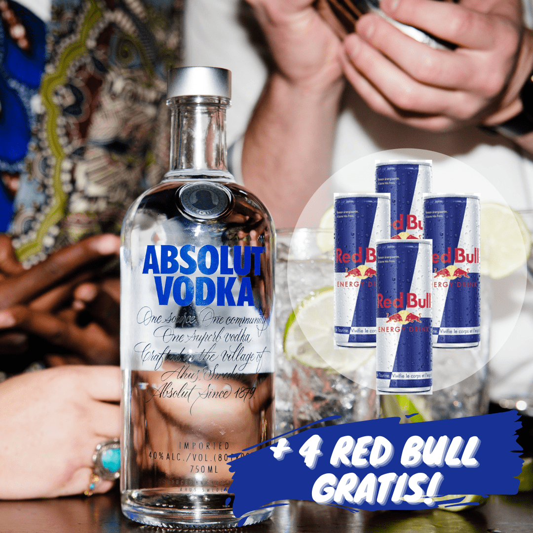 GREY GOOSE VODKA 0,70 L + 4 RED BULL - Cugaklik